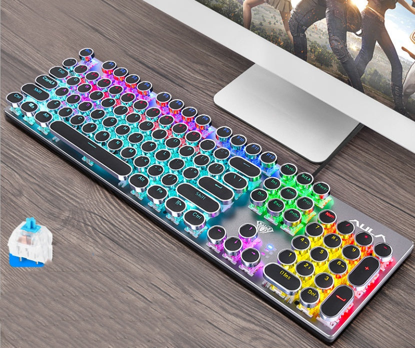 Steampunk Game Real Mechanical Keyboard – RAYYAN INTERNATIONAL LTD
